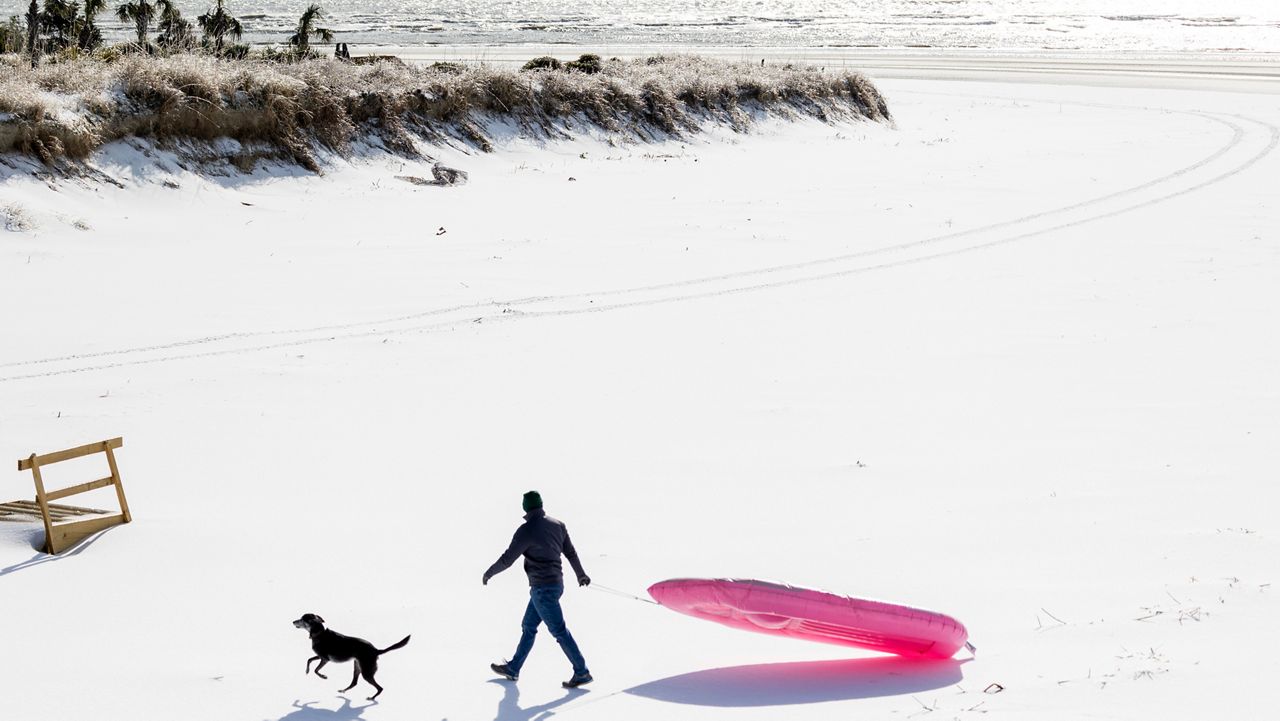 LIVE CAMERAS: Winter storm brings snow across the Southeast