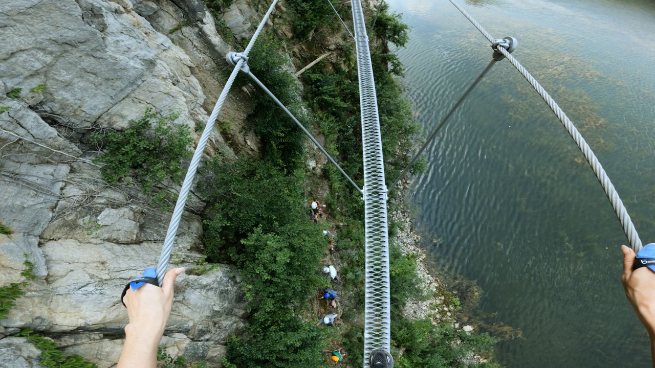 World's First Urban Via Ferrata opens in Columbus