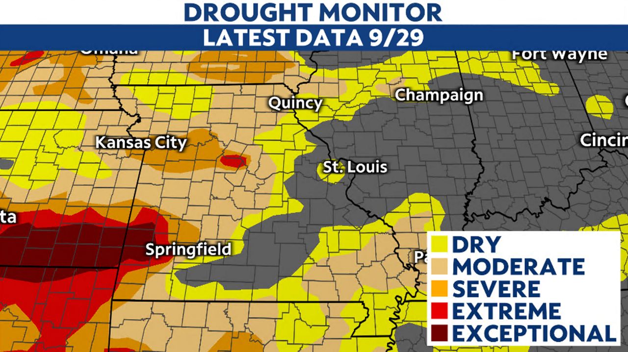 Dry September creates water woes along St. Louis rivers