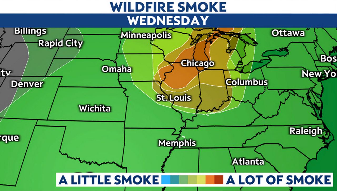 Canadian wildfires prompt Air Quality Alerts in St. Louis