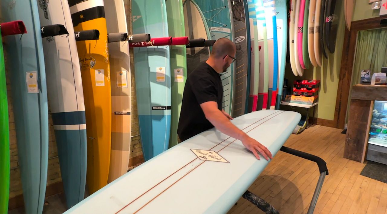 Sheboygan becomes a popular surfing destination