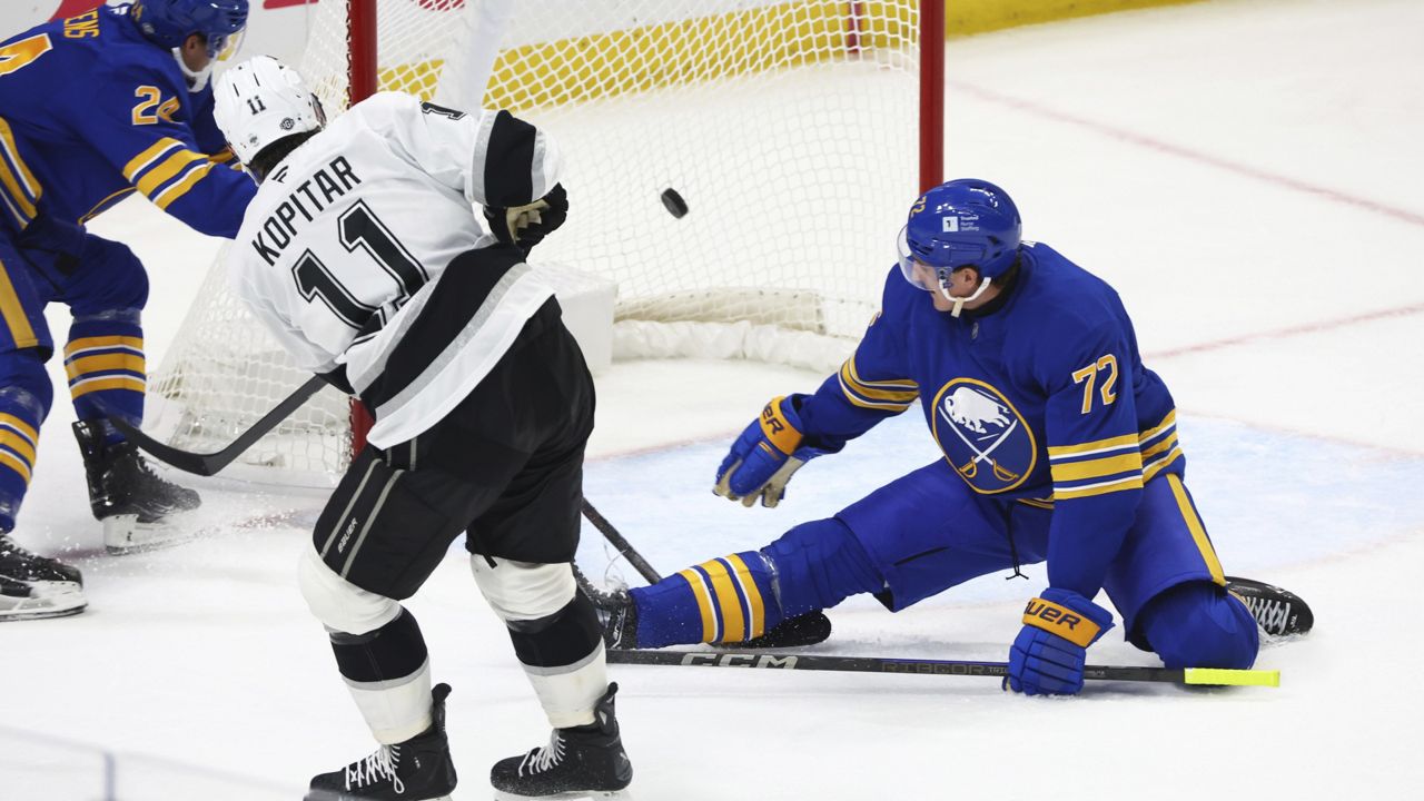 Sabres fall to Kings in 3-1 loss