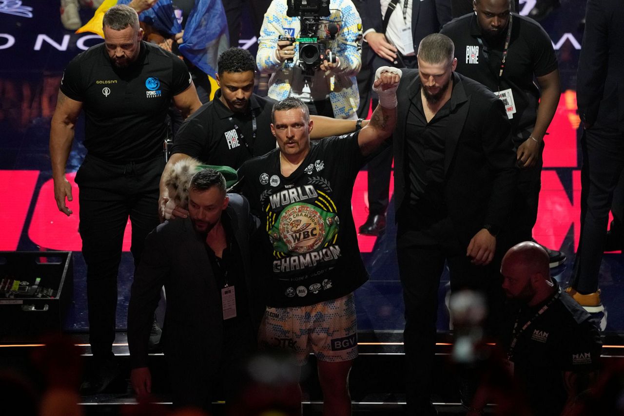 Usyk-Fury heavyweight rematch set for Dec. 21 in Saudi Arabia