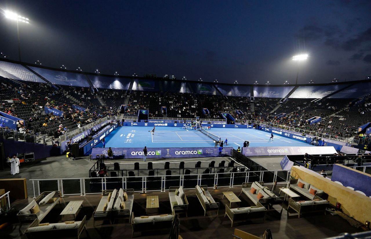 Saudi Arabia's PIF and the ATP tennis tour have a 5-year sponsorship ...