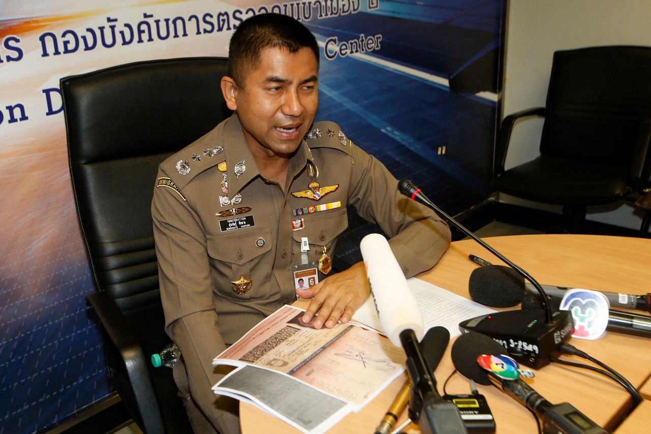 Saudi woman seeking asylum barricades herself in Thailand