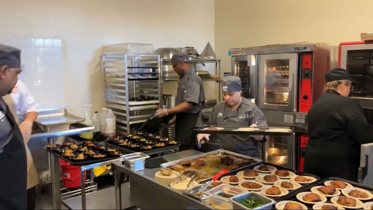 New menu options at the city's school food test kitchen