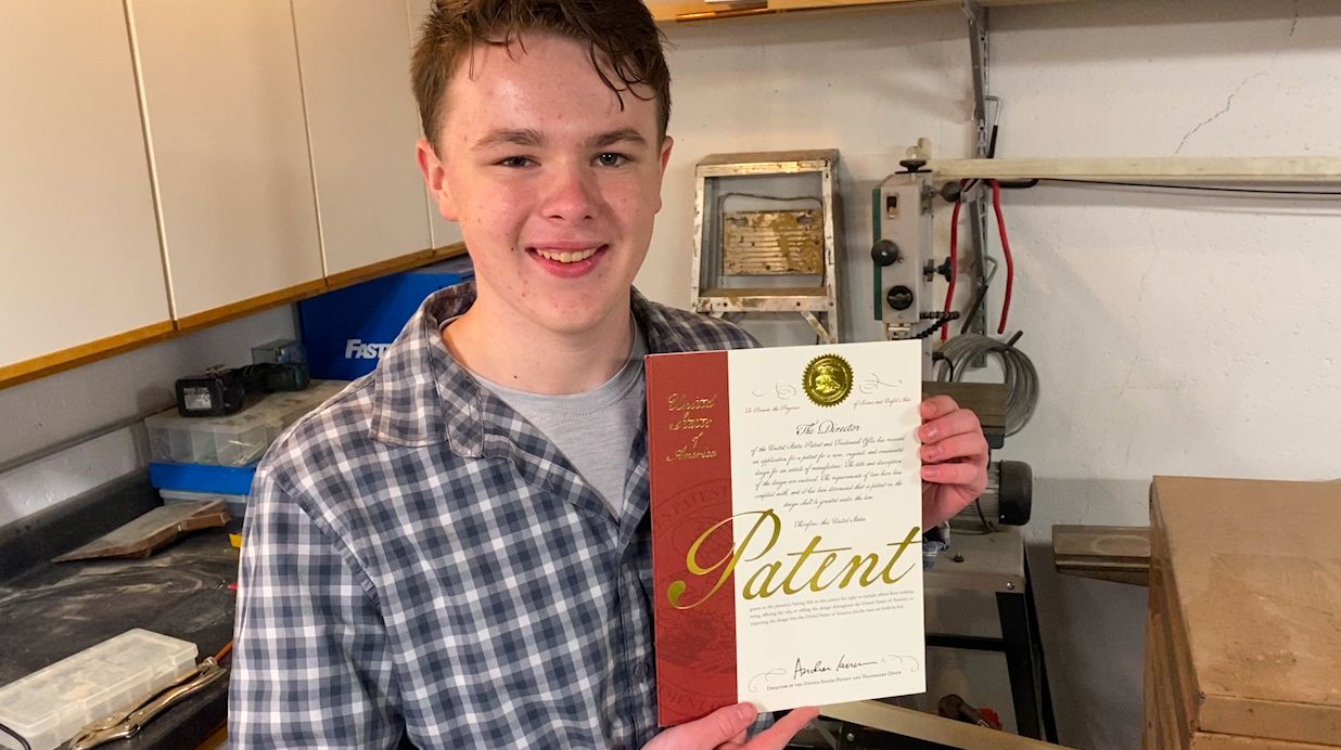 Fond du Lac student Jared Ott creates new fish hook