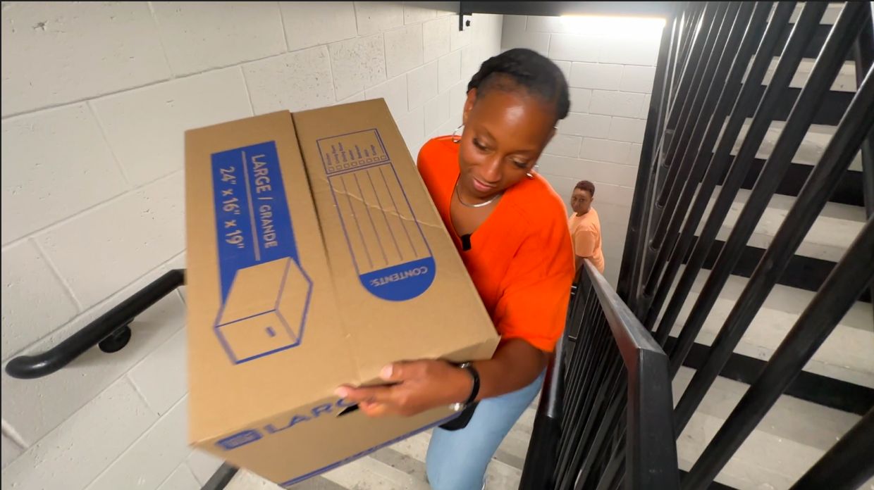 Domestic violence survivor and kids find safe housing