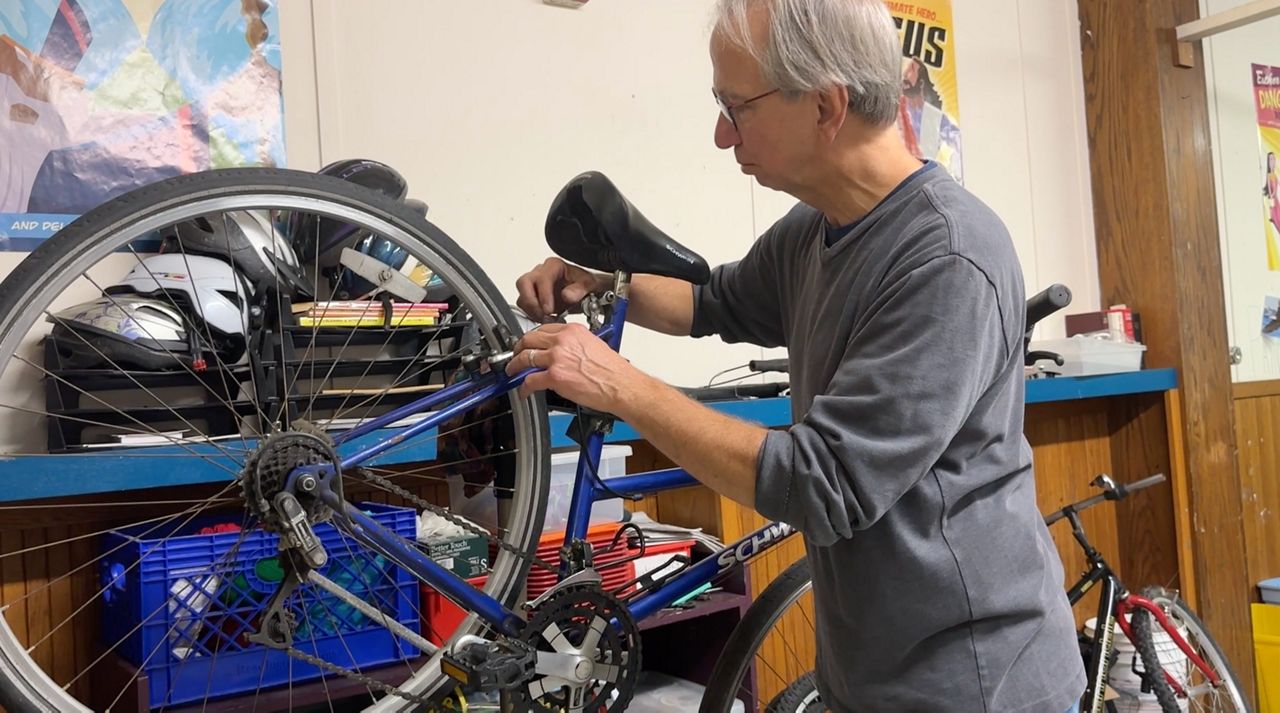 Church 'Bike Ministry' in Johnson City