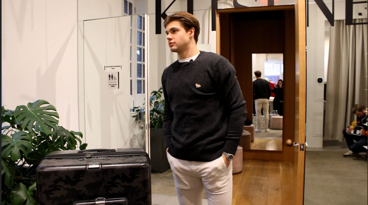 Behind the Sabres: Shopping with JJ Peterka in NYC