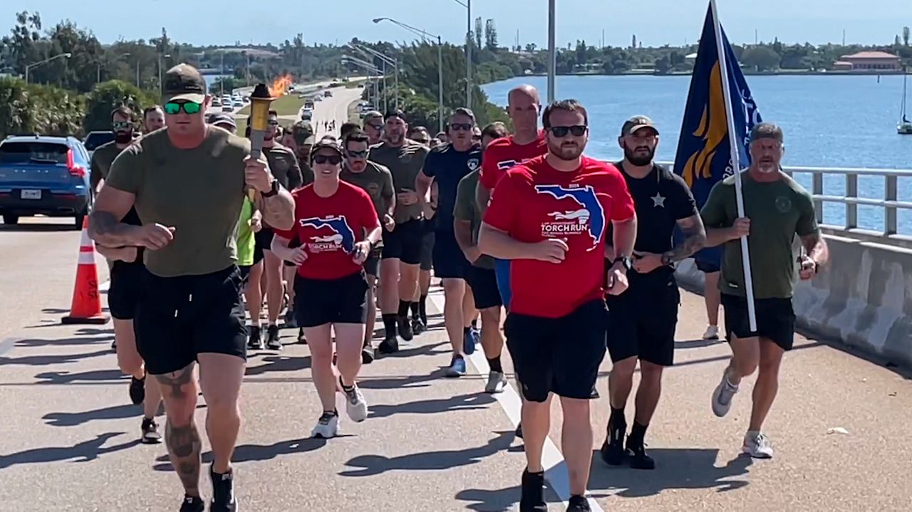 Brevard County holds annual torch run for Special Olympics