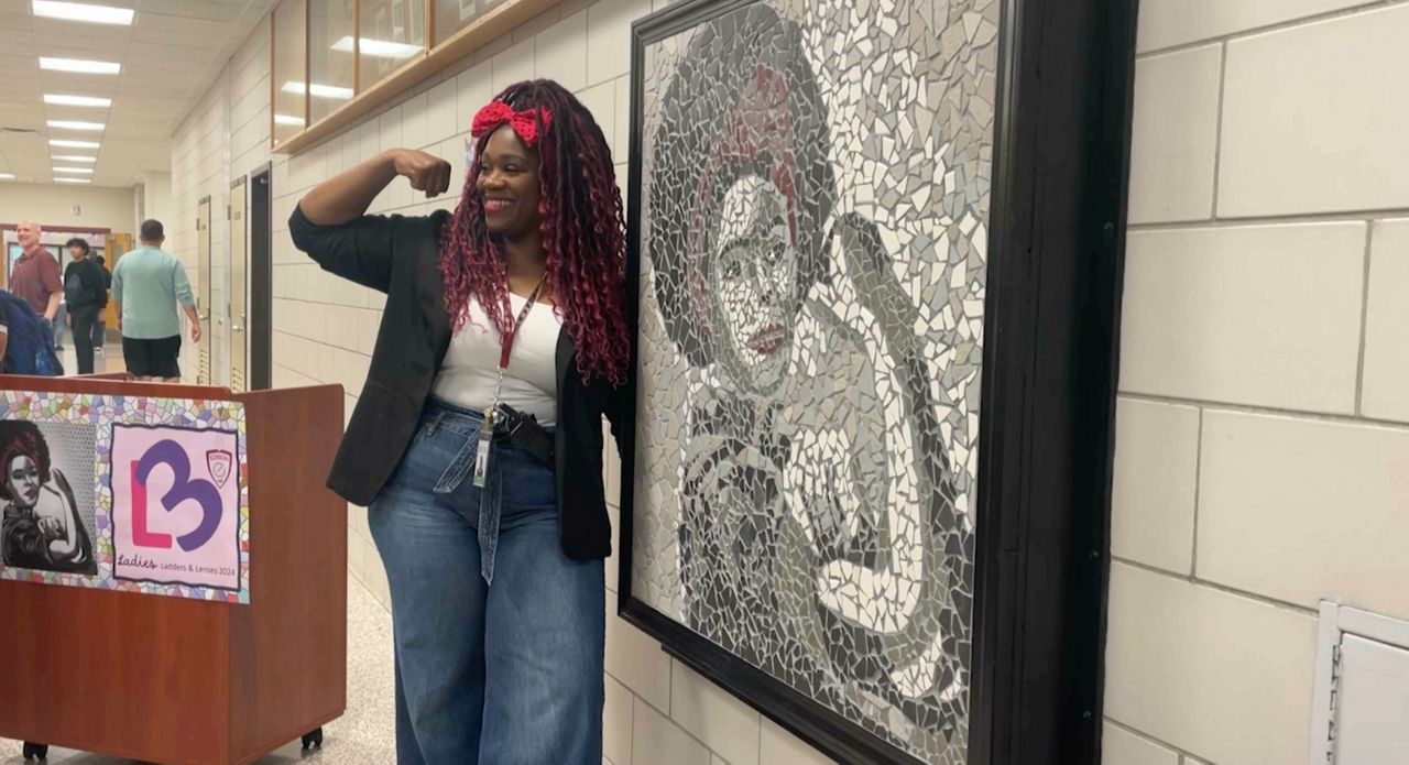 Edison Tech students unveil ‘Black Rosies’ mural