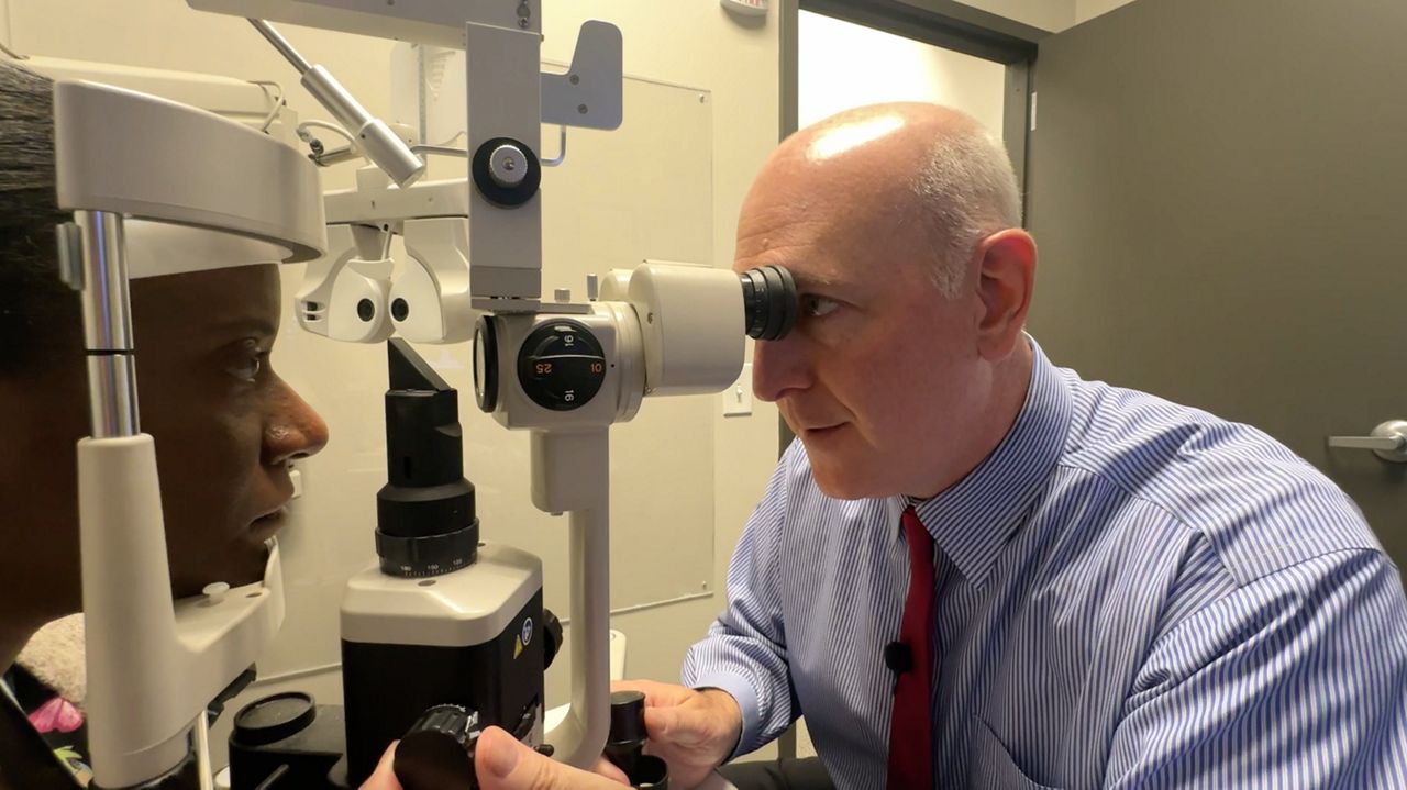 Multi-focal implant after cataract surgery