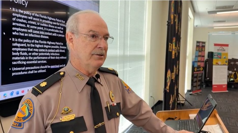 FHP auxiliary trooper volunteers years of service