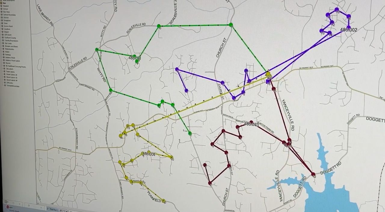 Behind the scenes of planning school bus routes with GCS
