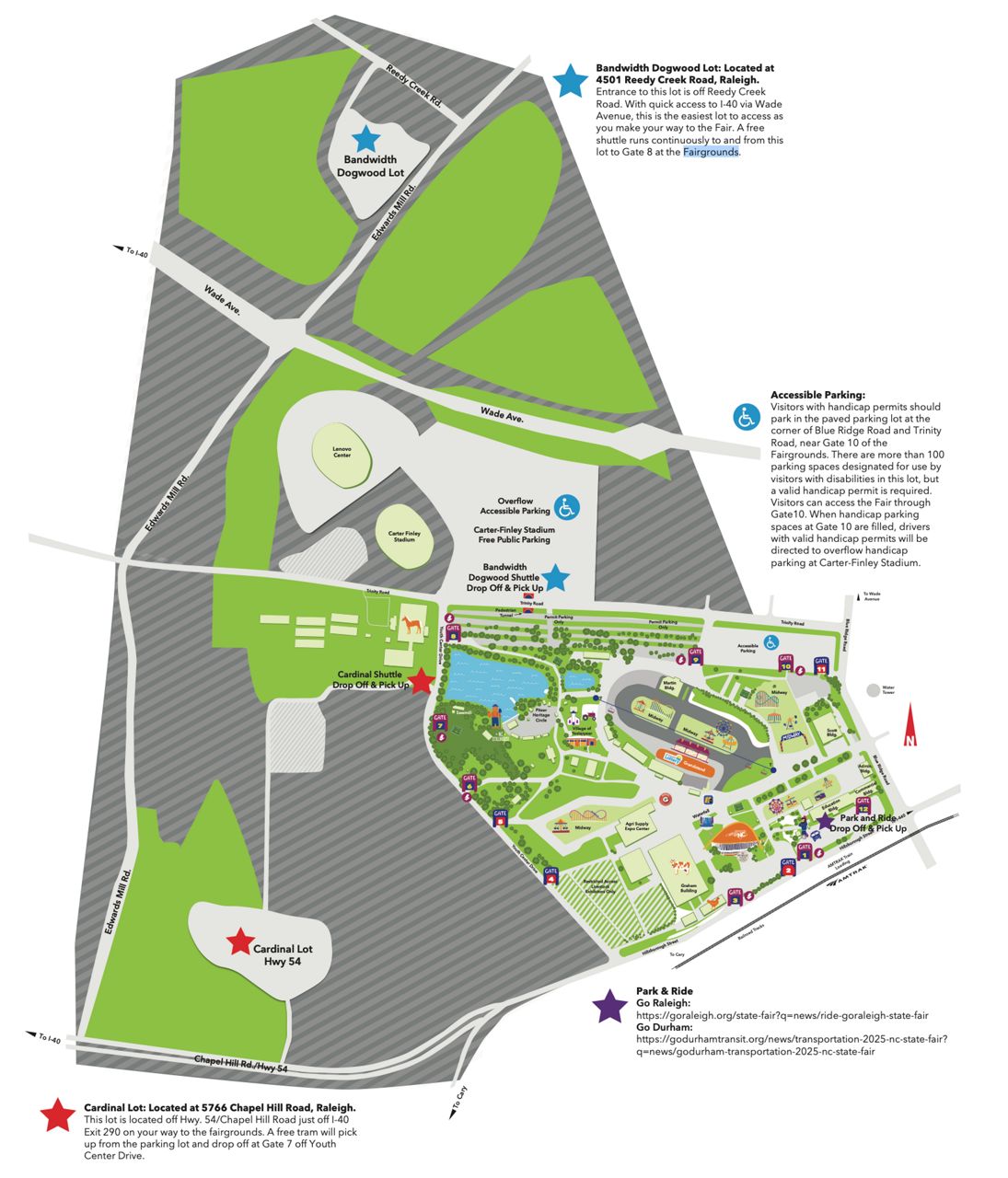 Best ways to get to the N.C. State Fair