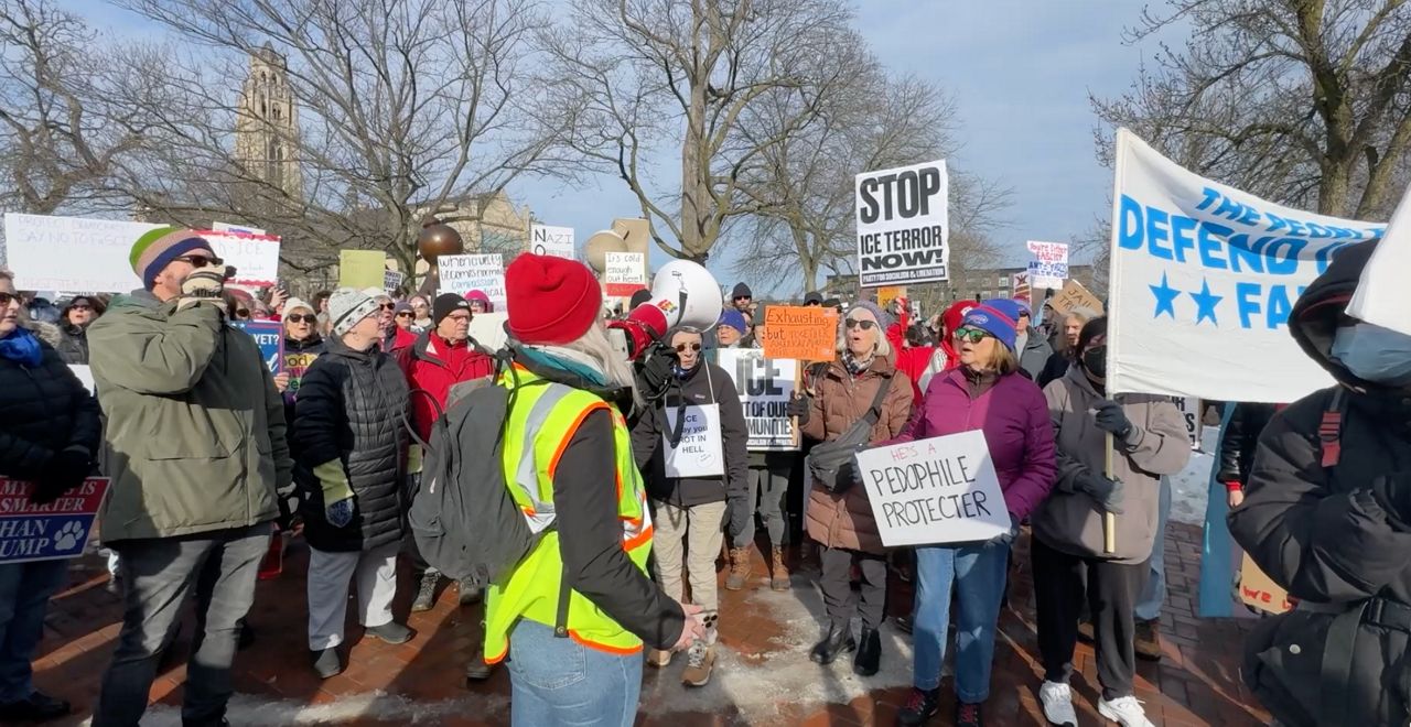 People's March demands justice for ICE detainee in Rochester, New York ...