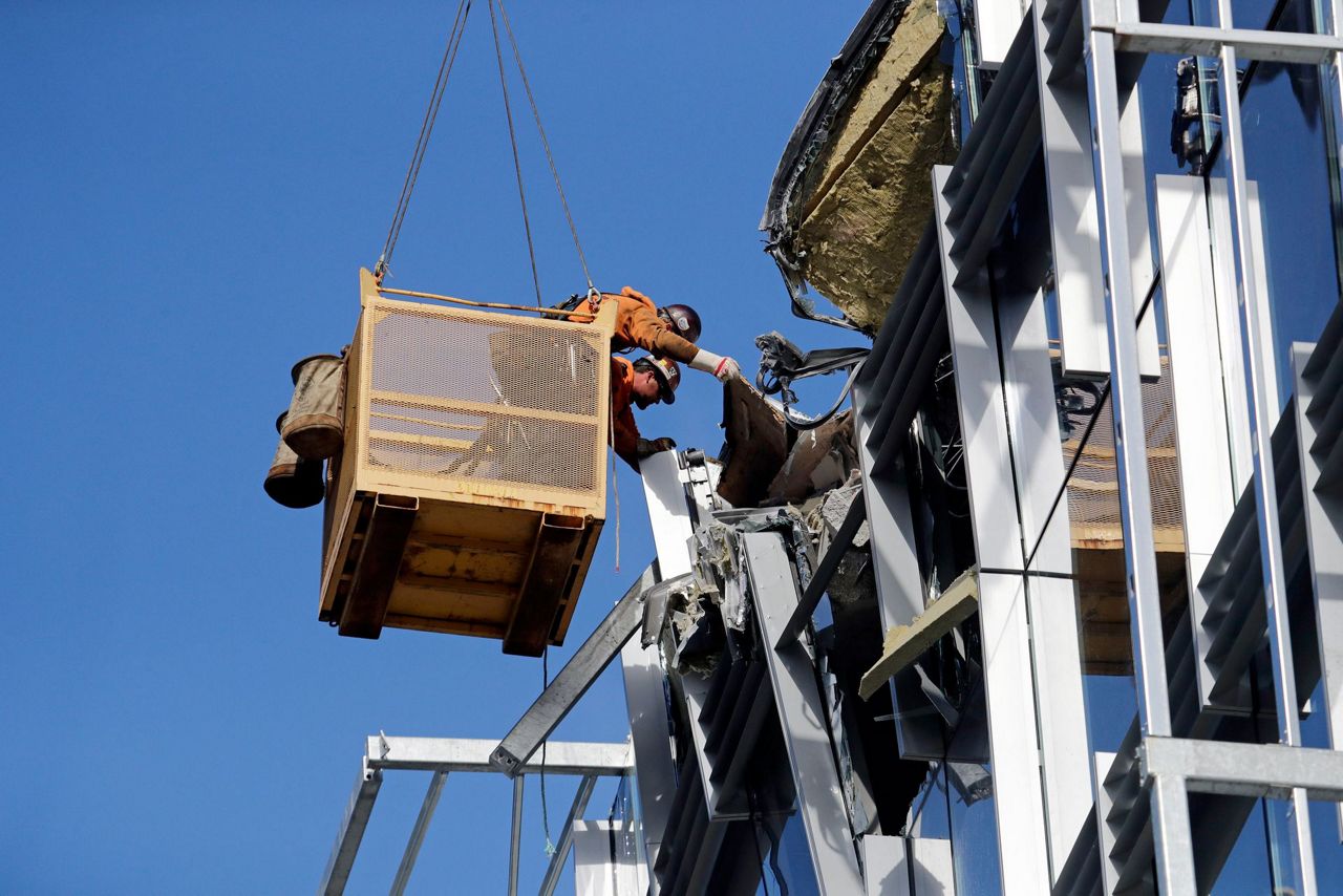 'Terrifying': Crane falls on busy Seattle street, killing 4