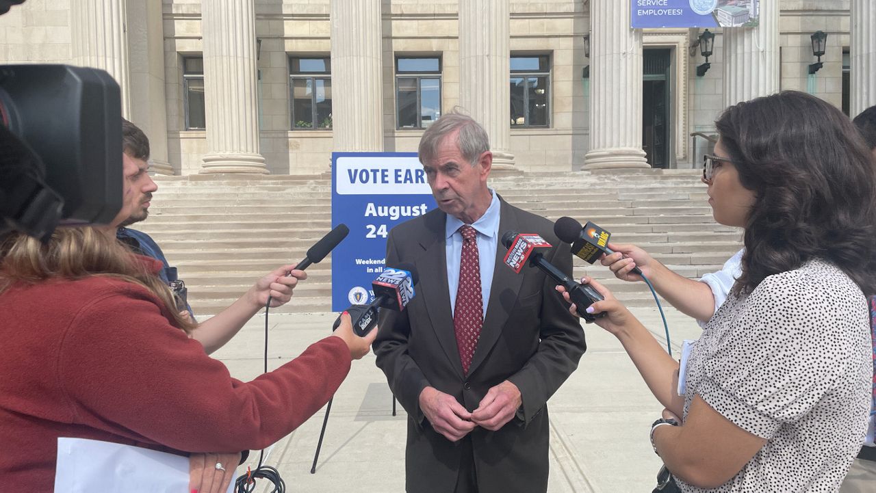 Secretary Galvin tells Western Mass residents to vote early