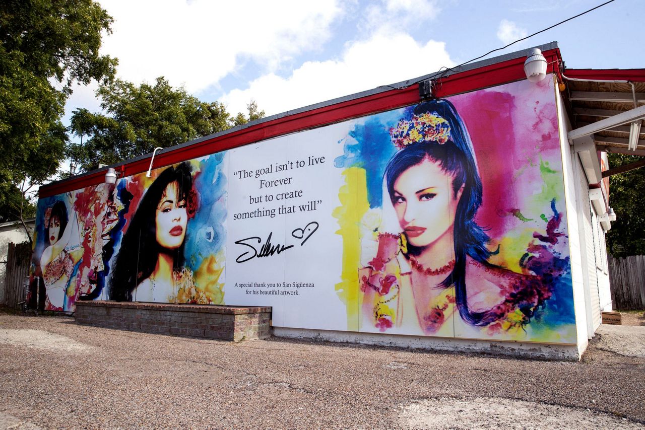 New Selena mural graces slain singer's Texas neighborhood