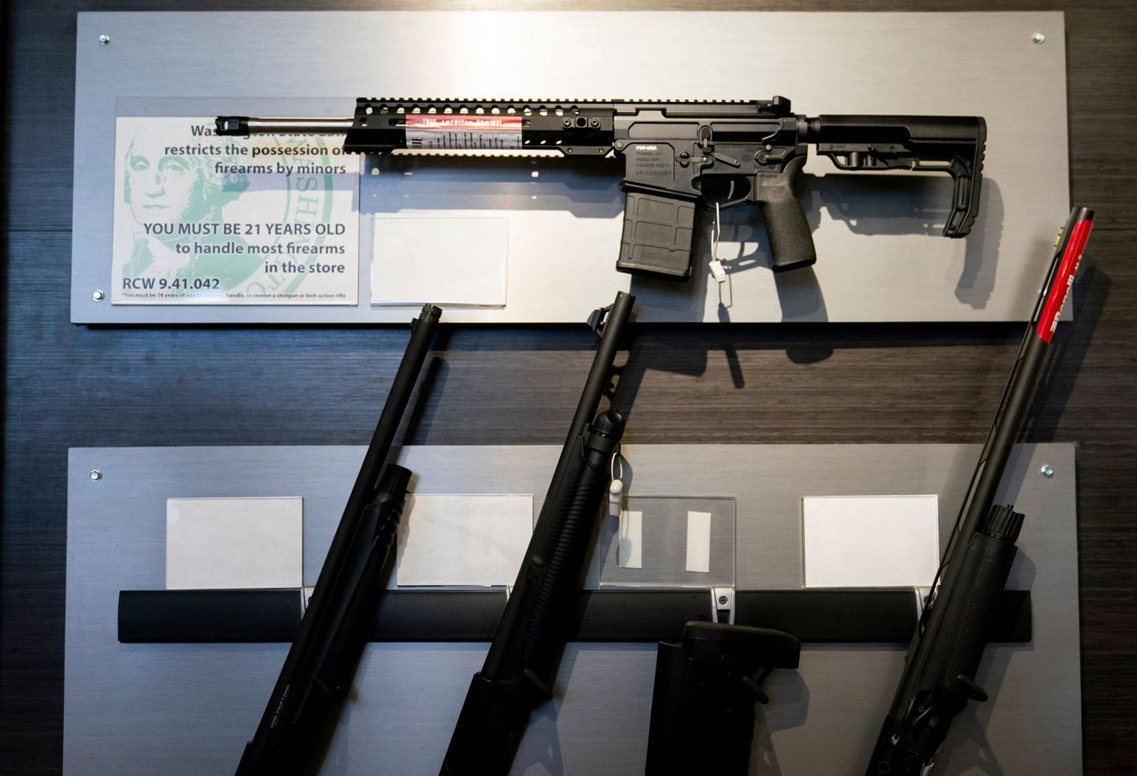 Semi-automatic rifle ban passes Washington Legislature