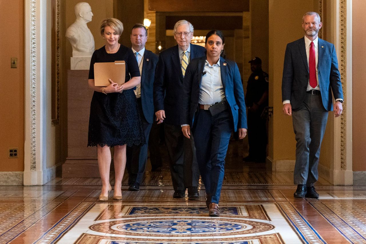 GOP leader McConnell returning to Senate after head injury