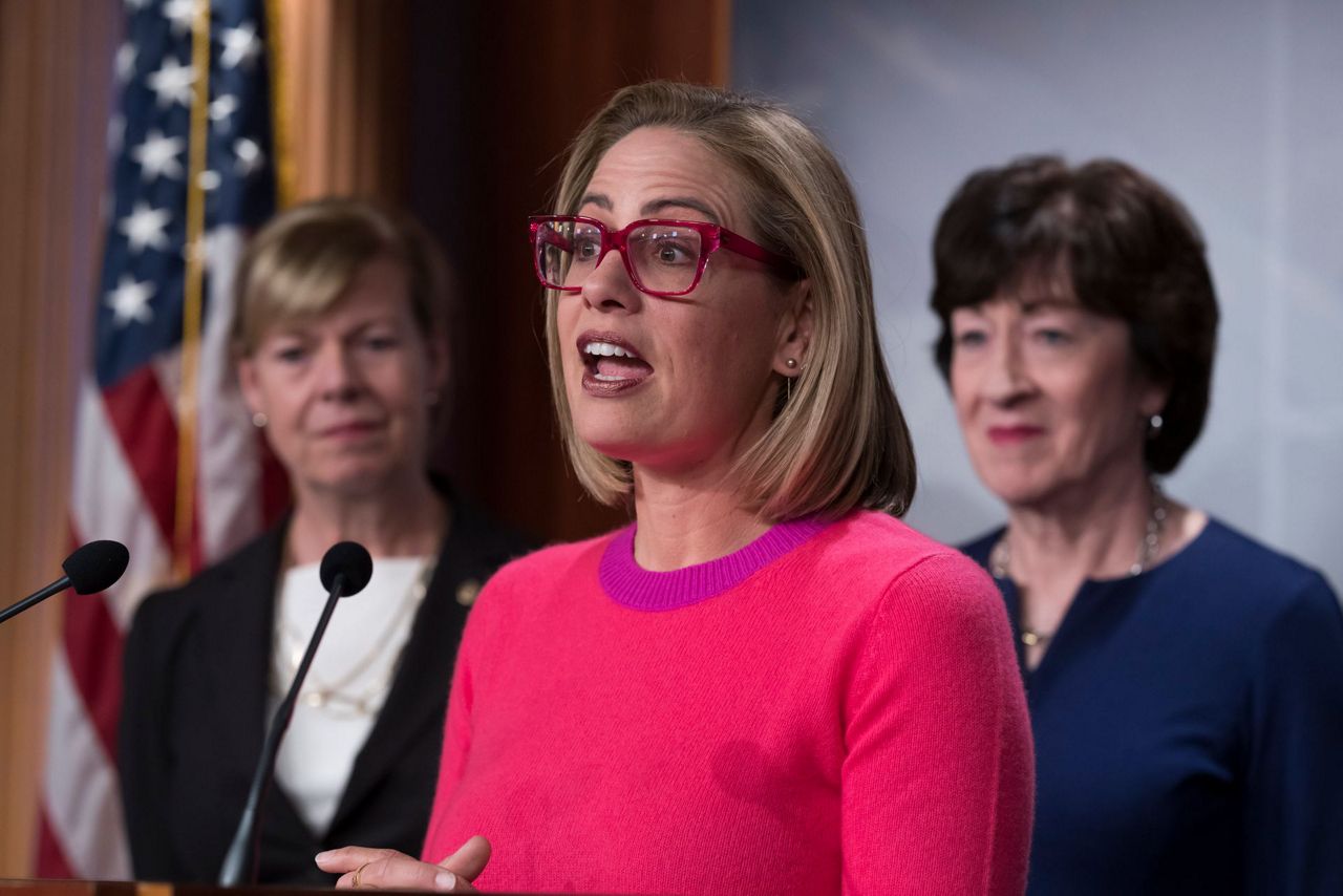 Democratic Sen. Sinema has registered as an independent