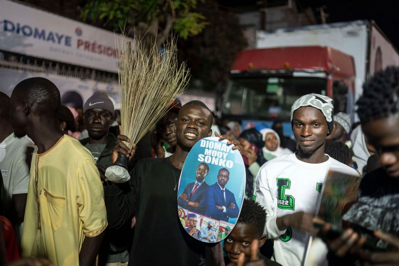 Opposition figure who became Senegal's president-elect won over 54% of ...
