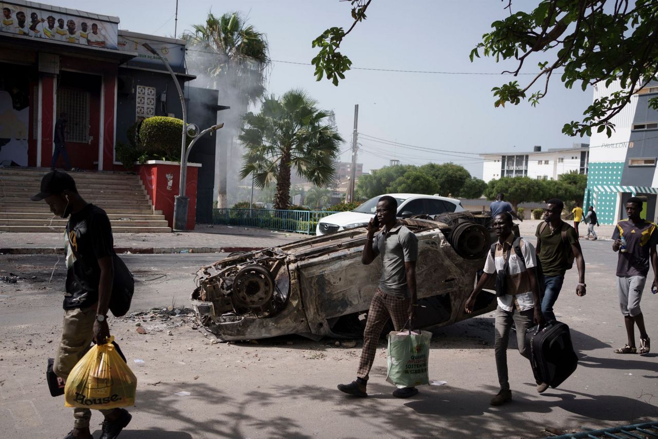 Clashes in Senegal leave at least 9 dead; government bans use of social ...