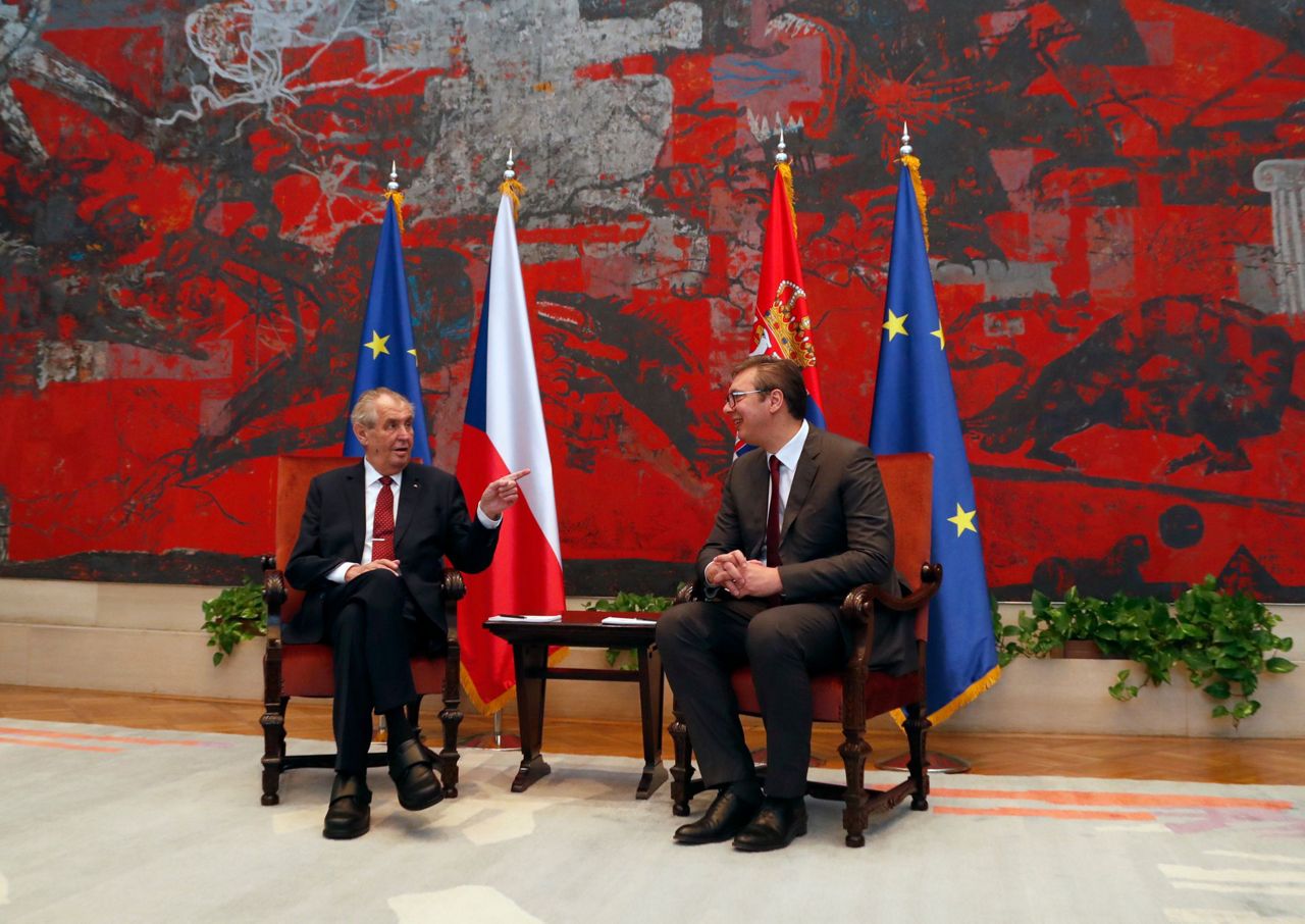 Czech leader interested in reversal on recognizing Kosovo