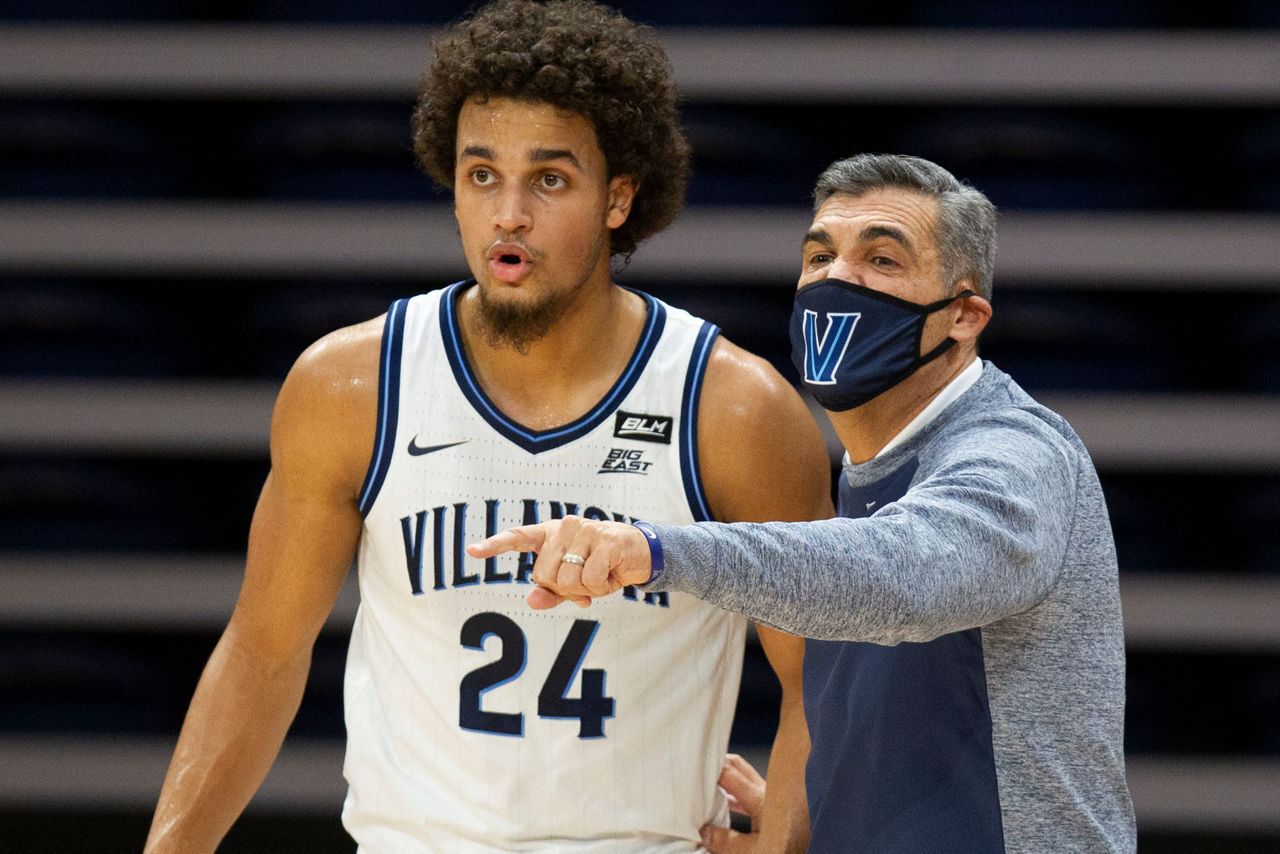 No. 3 Villanova edges Seton Hall in return from 27-day break