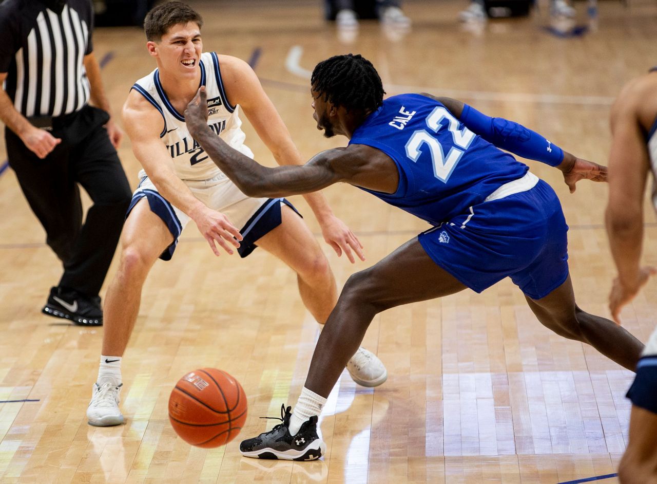No. 3 Villanova edges Seton Hall in return from 27-day break
