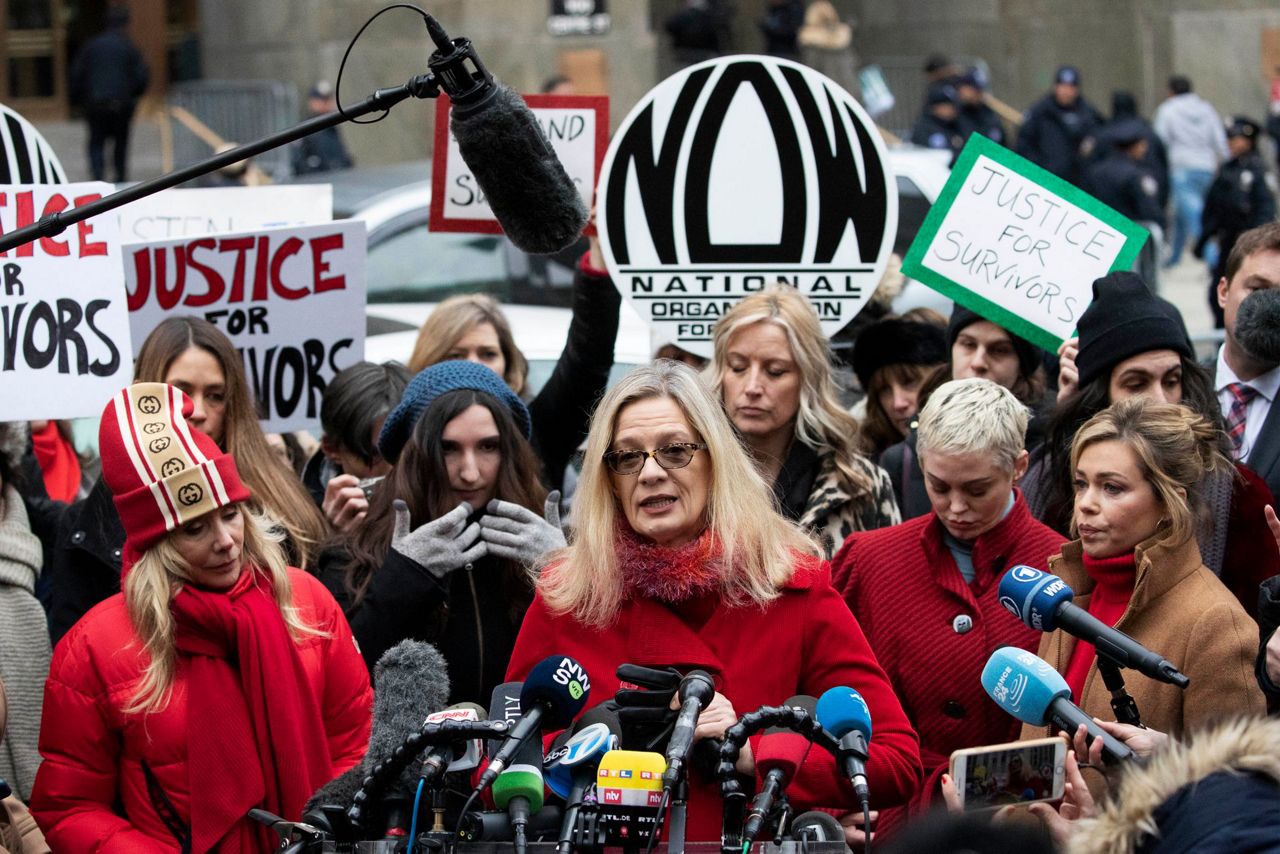 Weinstein accusers watch his trial in distress from afar