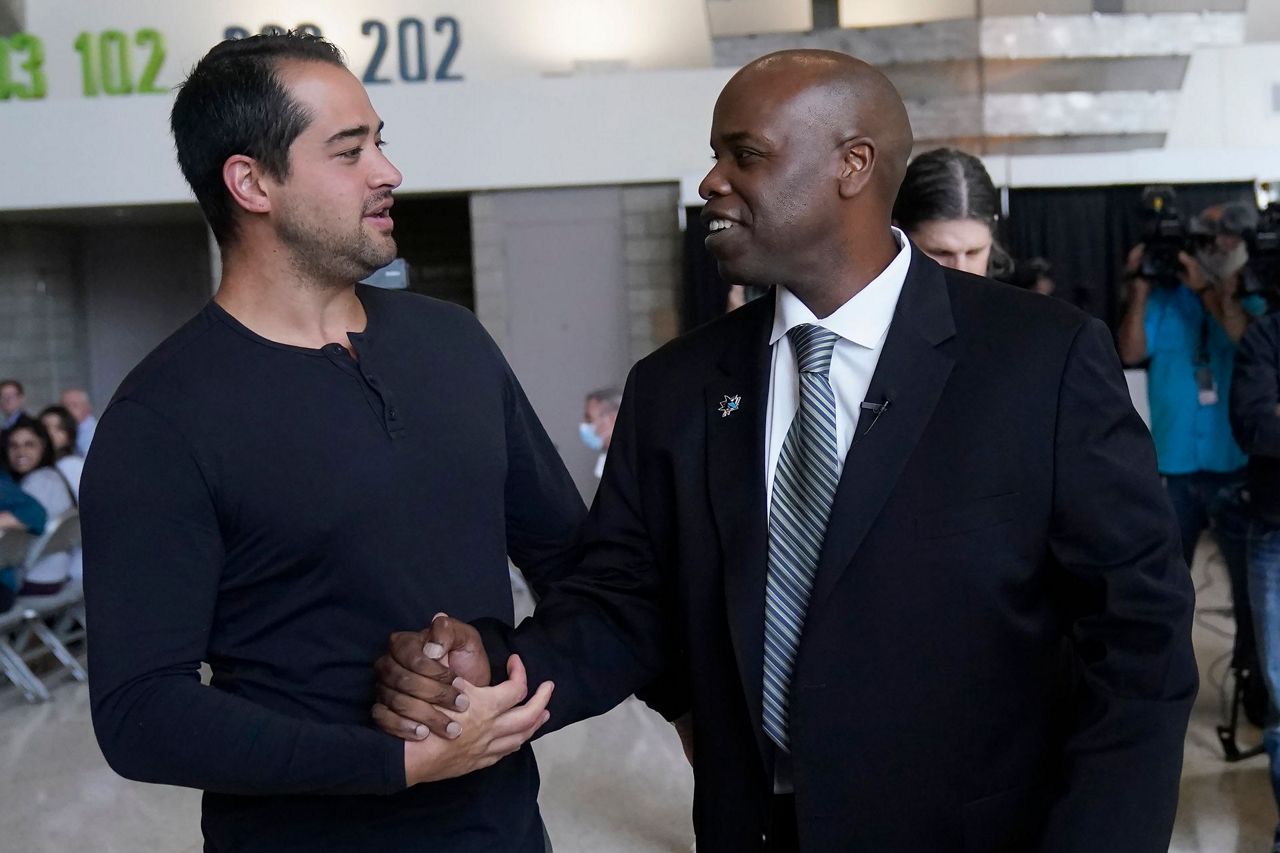 Sharks hire Mike Grier as NHL's first Black GM