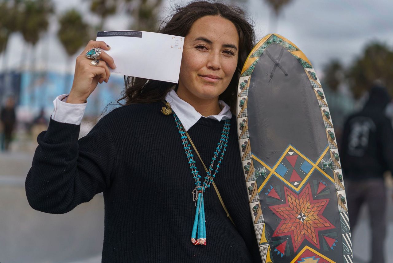 Indigenous artists help skateboarding earn stamp of approval