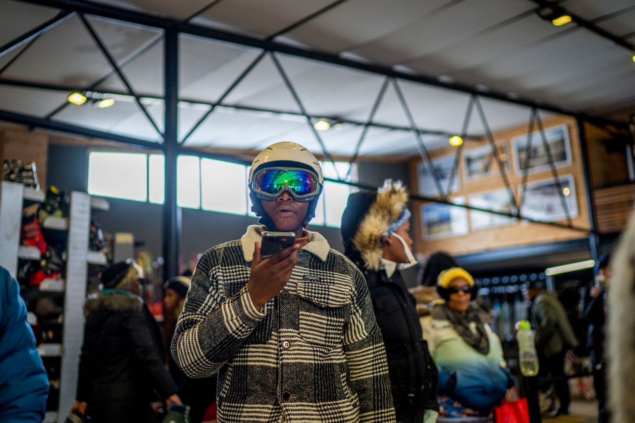 Tiny African kingdom has skiing as Europe sweats summer heat