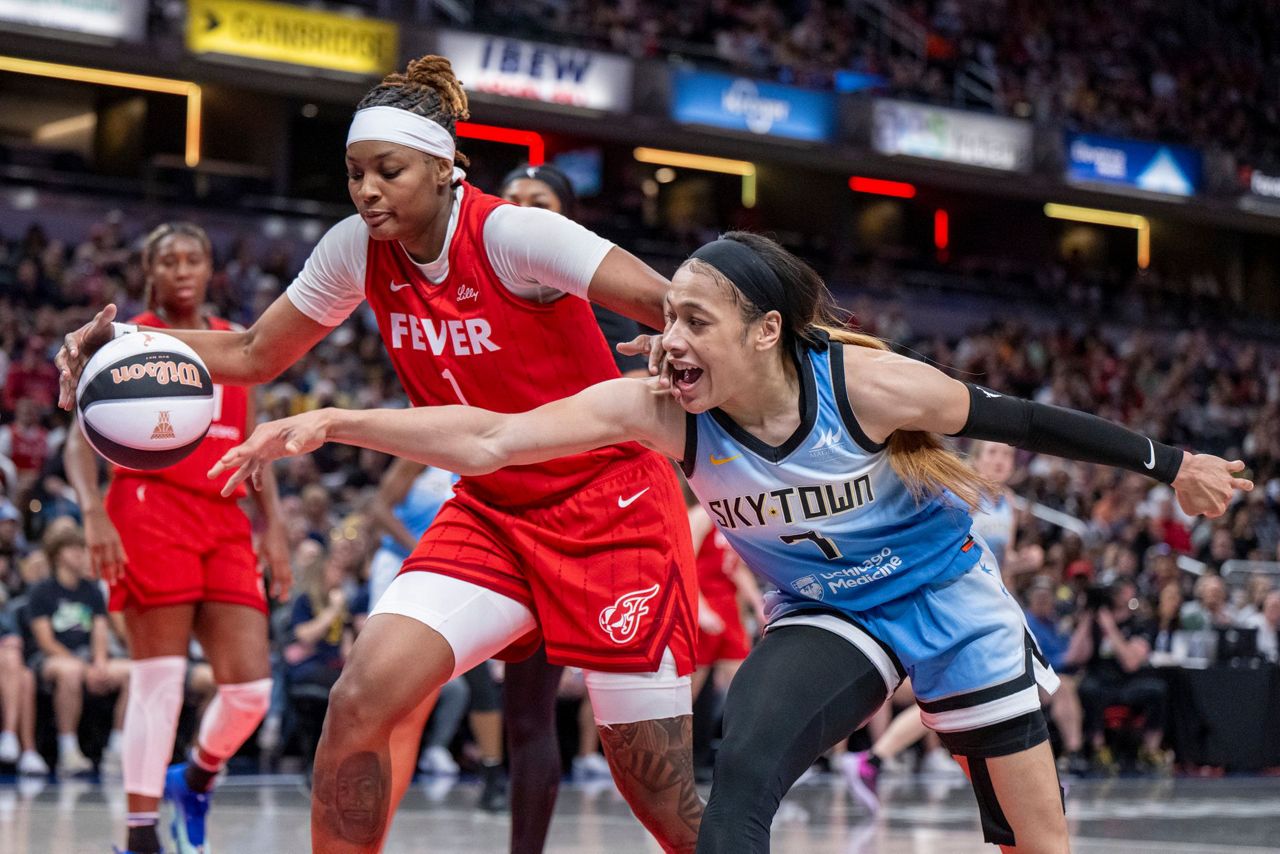 WNBA upgrades Chennedy Carter's foul on Caitlin Clark to a flagrant-1