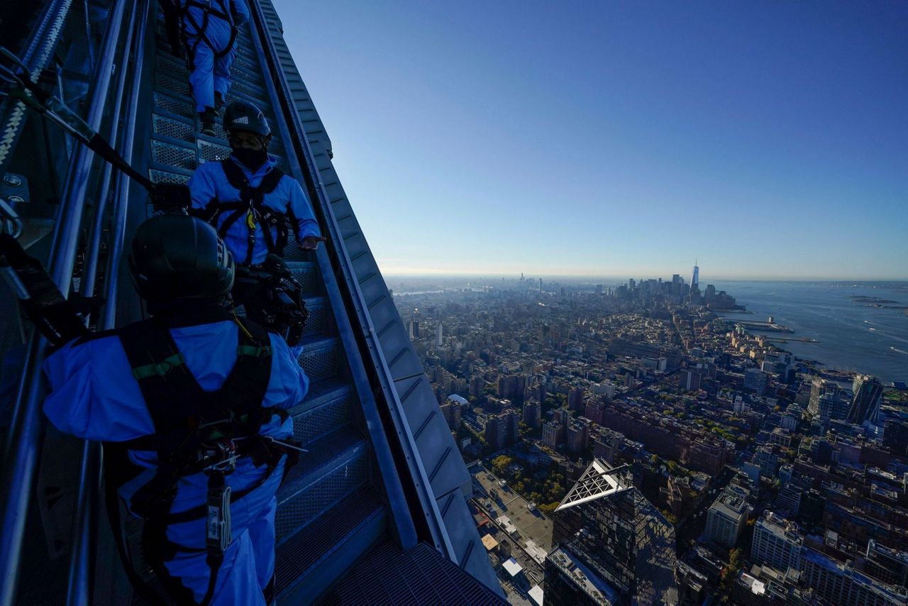 Do look down: Scaling one of NYC's tallest skyscrapers