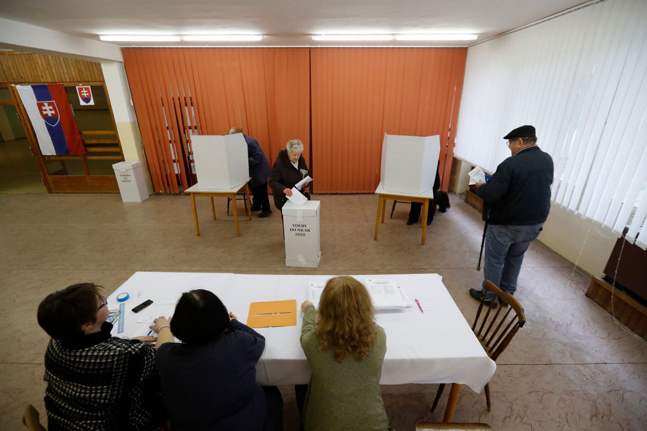 Opposition challenges leftist ruling party in Slovak vote
