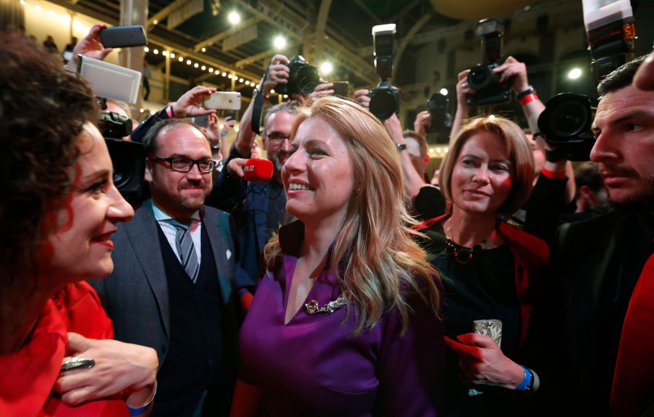 Slovakia could elect its 1st female head of state Slovakia could elect its 1st female head of state