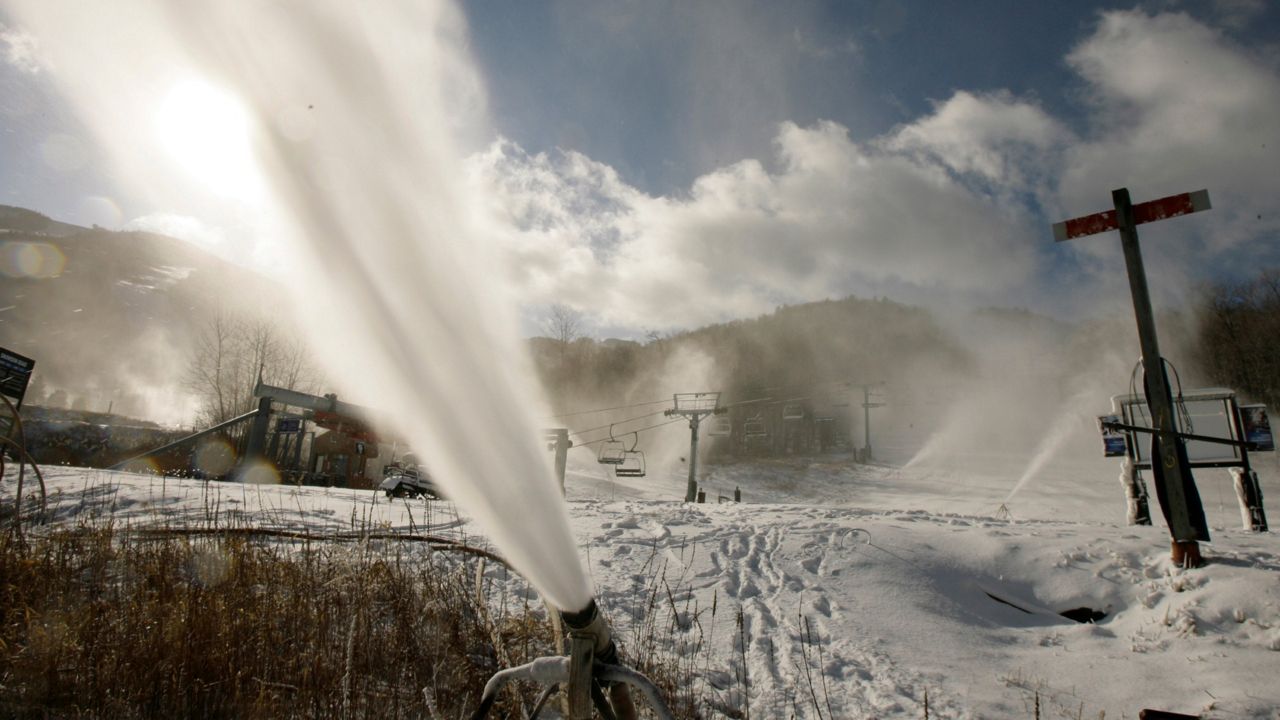 Snowmaking is a mix of science and luck
