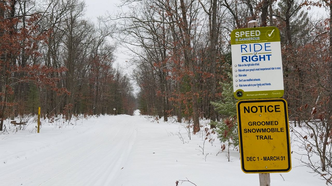 Michigan snowmobile trails open for 2024-25 season