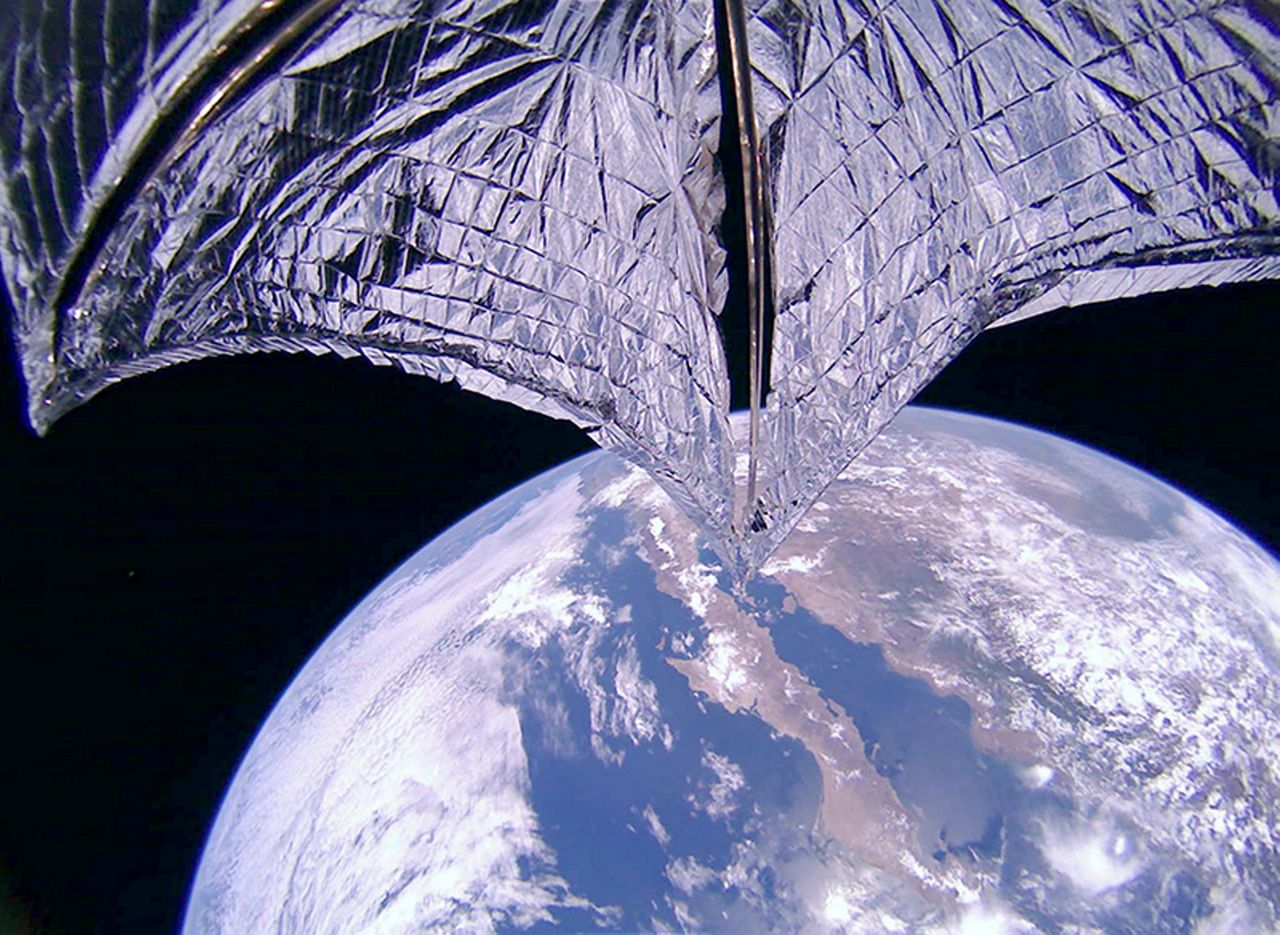 Images show Lightsail 2 spacecraft's solar sail has deployed