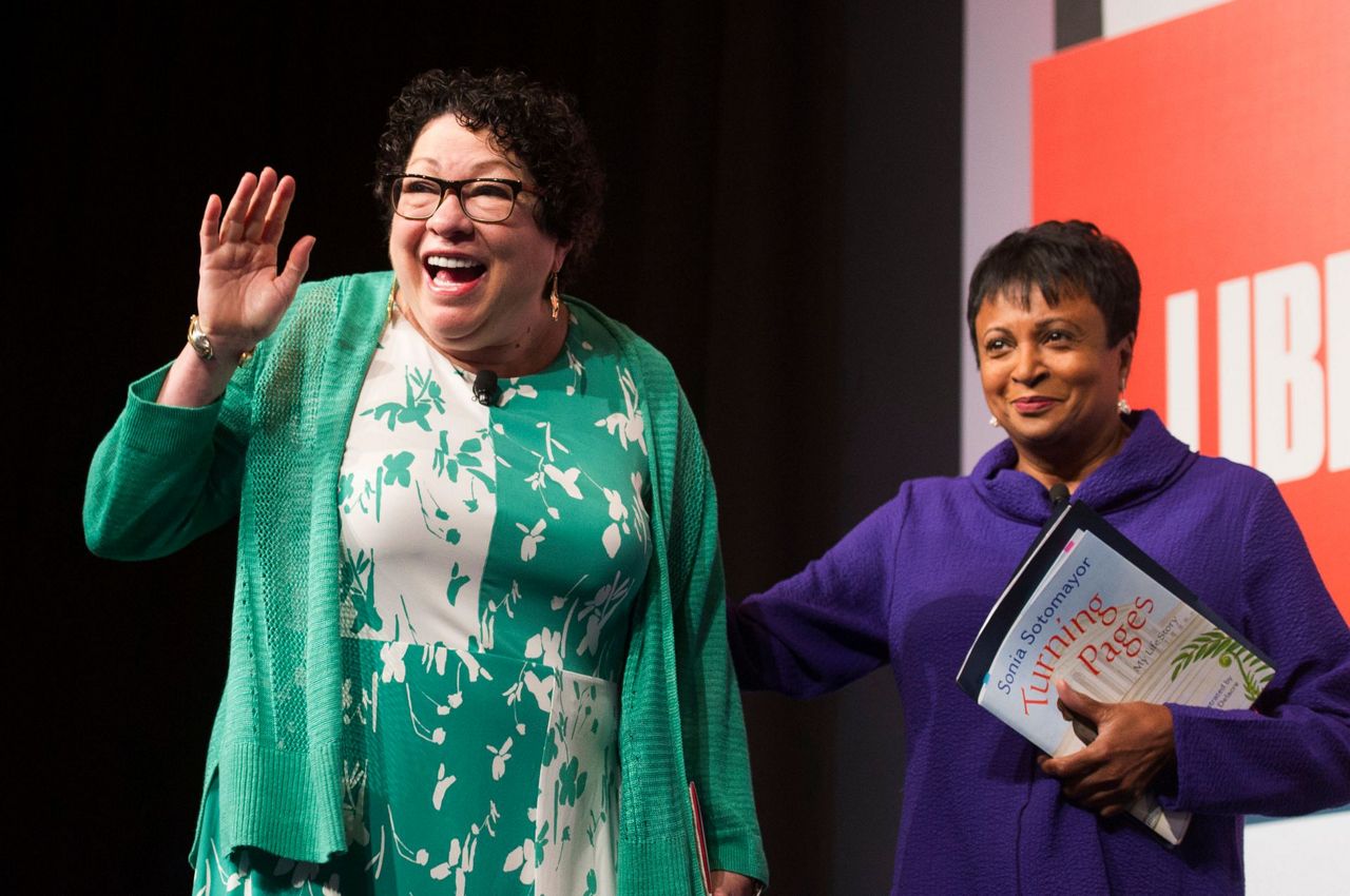 Supreme Court Justice Sonia Sotomayor out with 2 new books