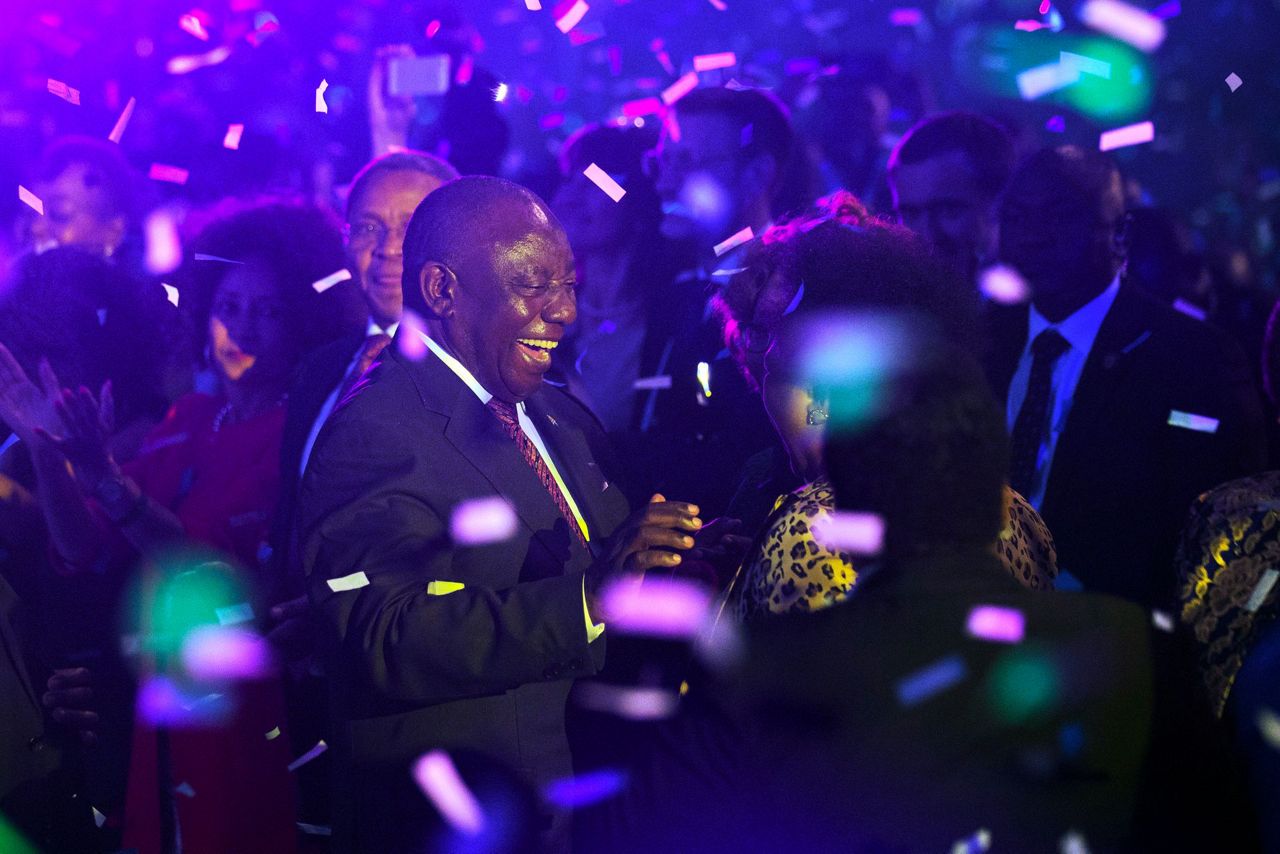 South Africa's ruling ANC set to celebrate election victory