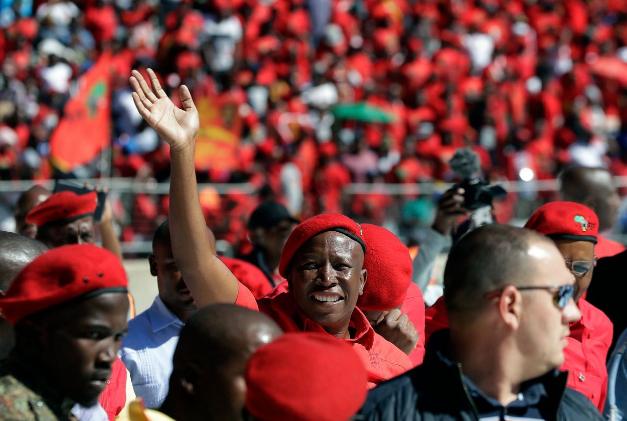 South Africa's election campaigning peaks in Johannesburg
