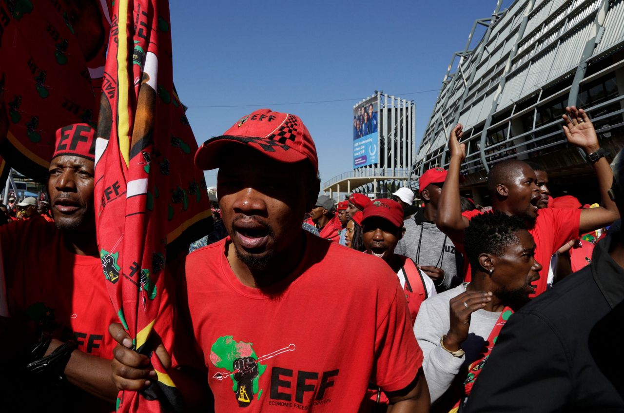 South Africa's election campaigning peaks in Johannesburg