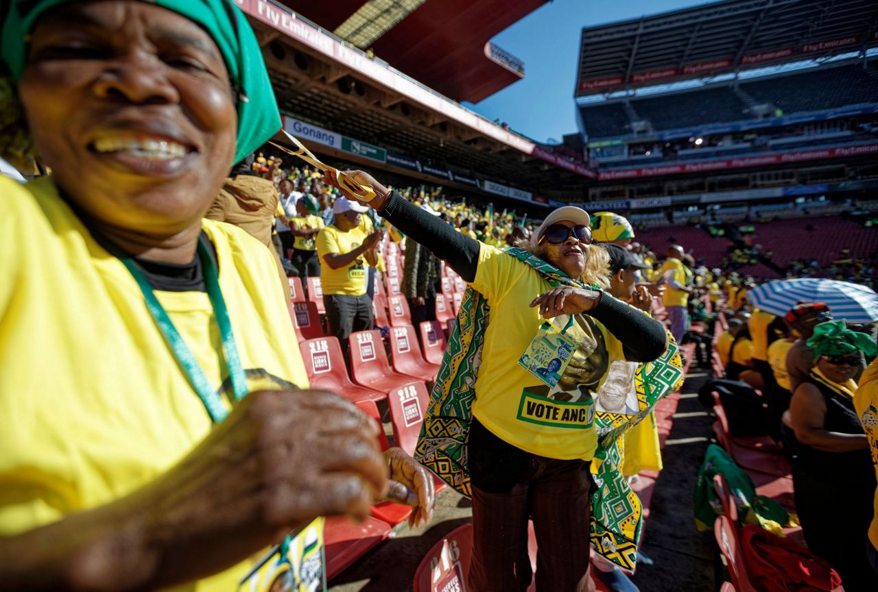 South Africa's election campaigning peaks in Johannesburg
