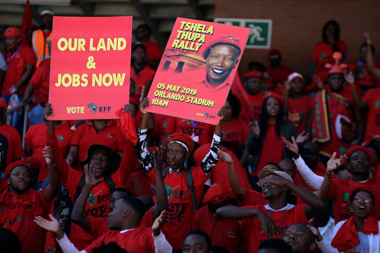 South Africa's election campaigning peaks in Johannesburg