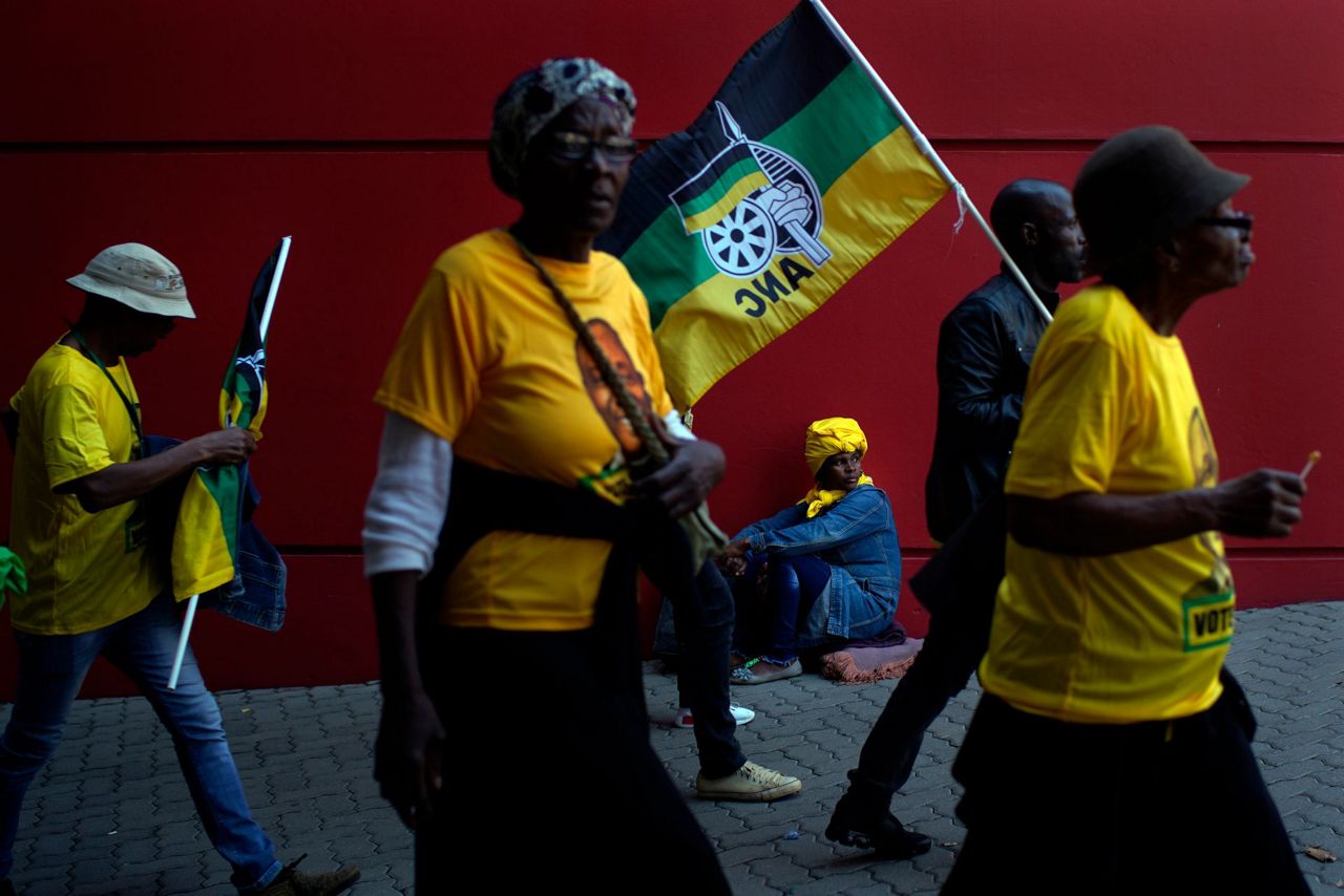South Africa's election campaigning peaks in Johannesburg